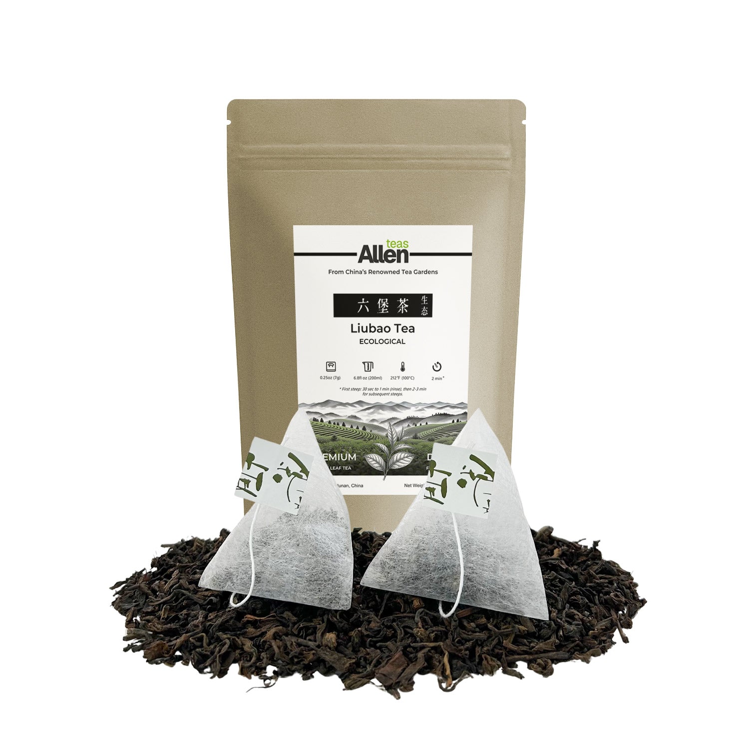 Liubao Tea_Benefits_Dark Tea_Chinese Tea_Eco Tea_Wholesale_AllenTeas