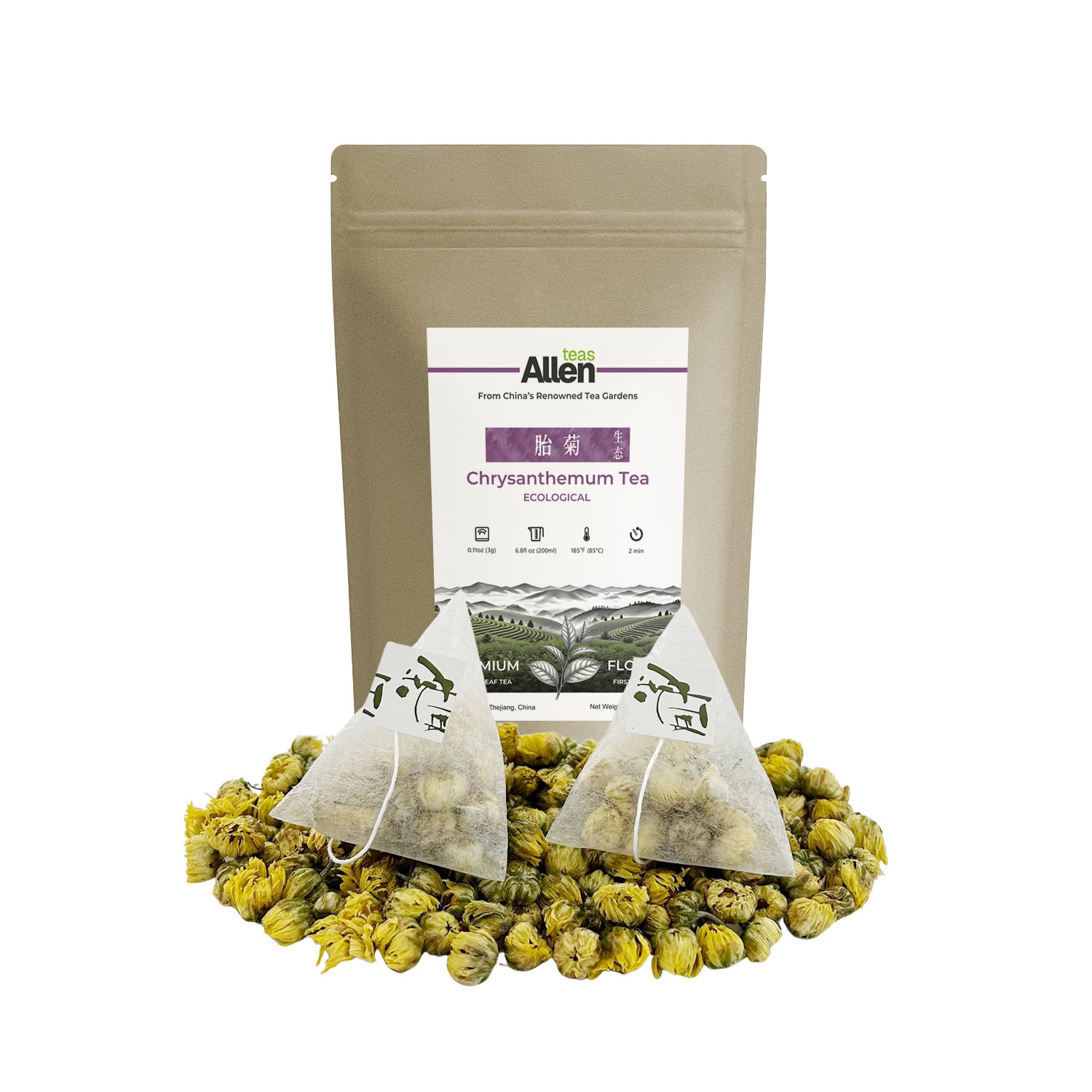 Chrysanthemum Buds_Benefits_Floral Tea_Chinese Tea_Eco Tea_Wholesale ...